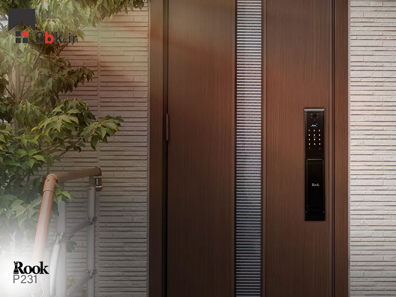 قیمت دستگیره قفل دیجیتال روک مدل ROOK P231 دارای چشمی آنلاین